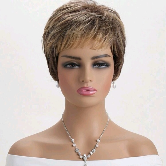 Hair | Multi Color Short Wig With Bangs | Poshmark